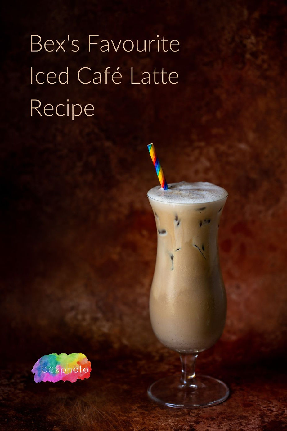 The Best Iced Café Latte Recipe - Bex In Colour